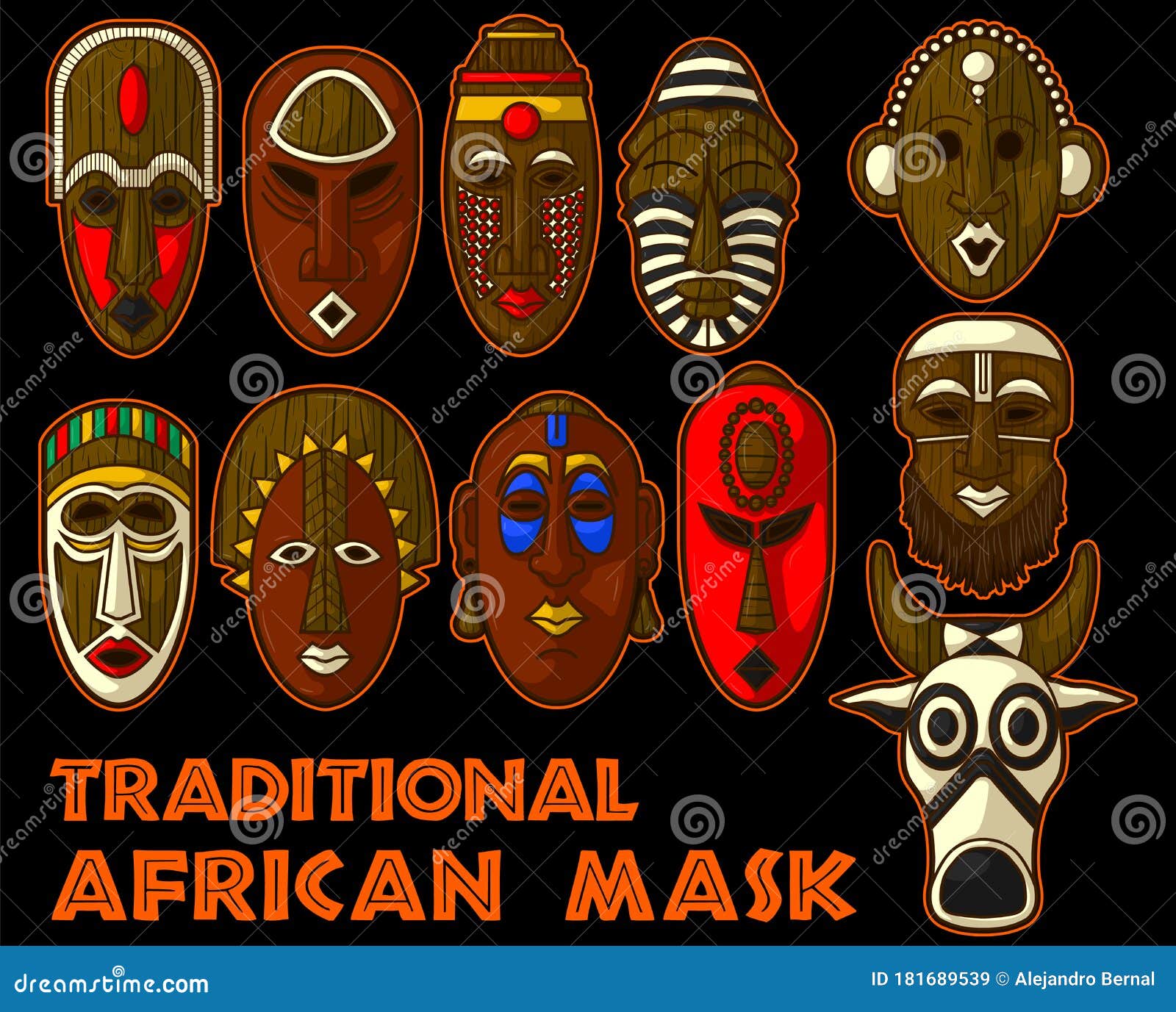 Traditional African Masks