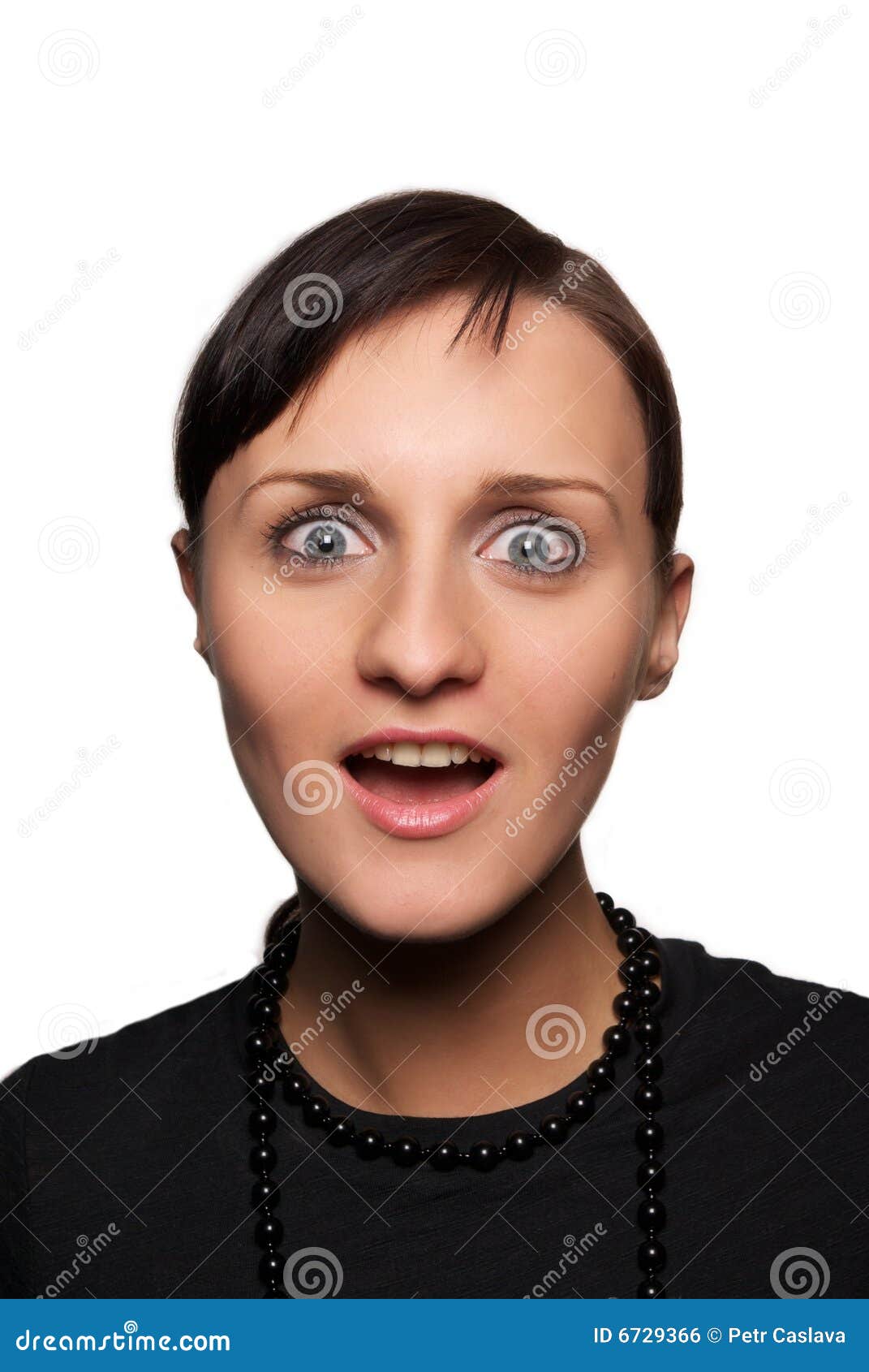 Stunned girl stock photo. Image of surprise, open, clear - 6729366