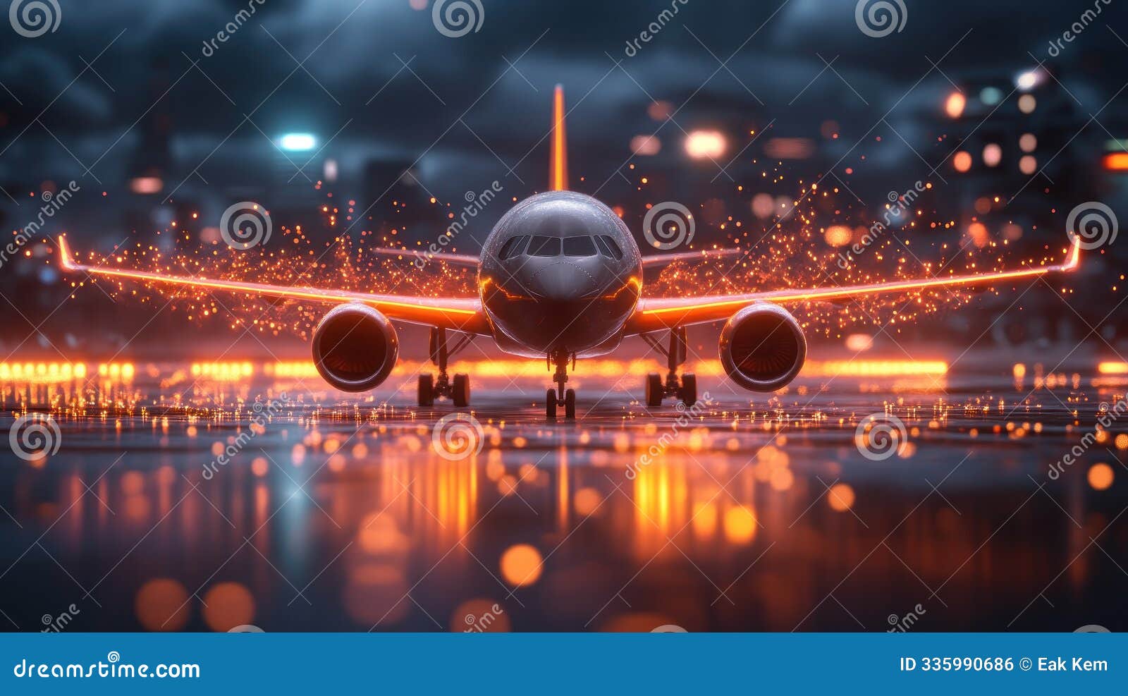 Stunning Abstract Airflow Patterns during Airplane Takeoff, a Visual ...