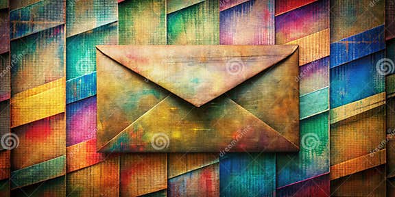 Stunning Abstract Envelope Texture a Creative Postal Art Background for ...