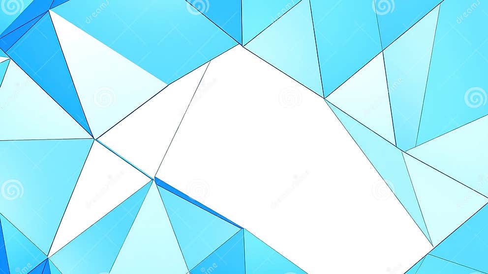 Stunning Abstract Geometric Blue Angular Patterns a Breathtaking ...