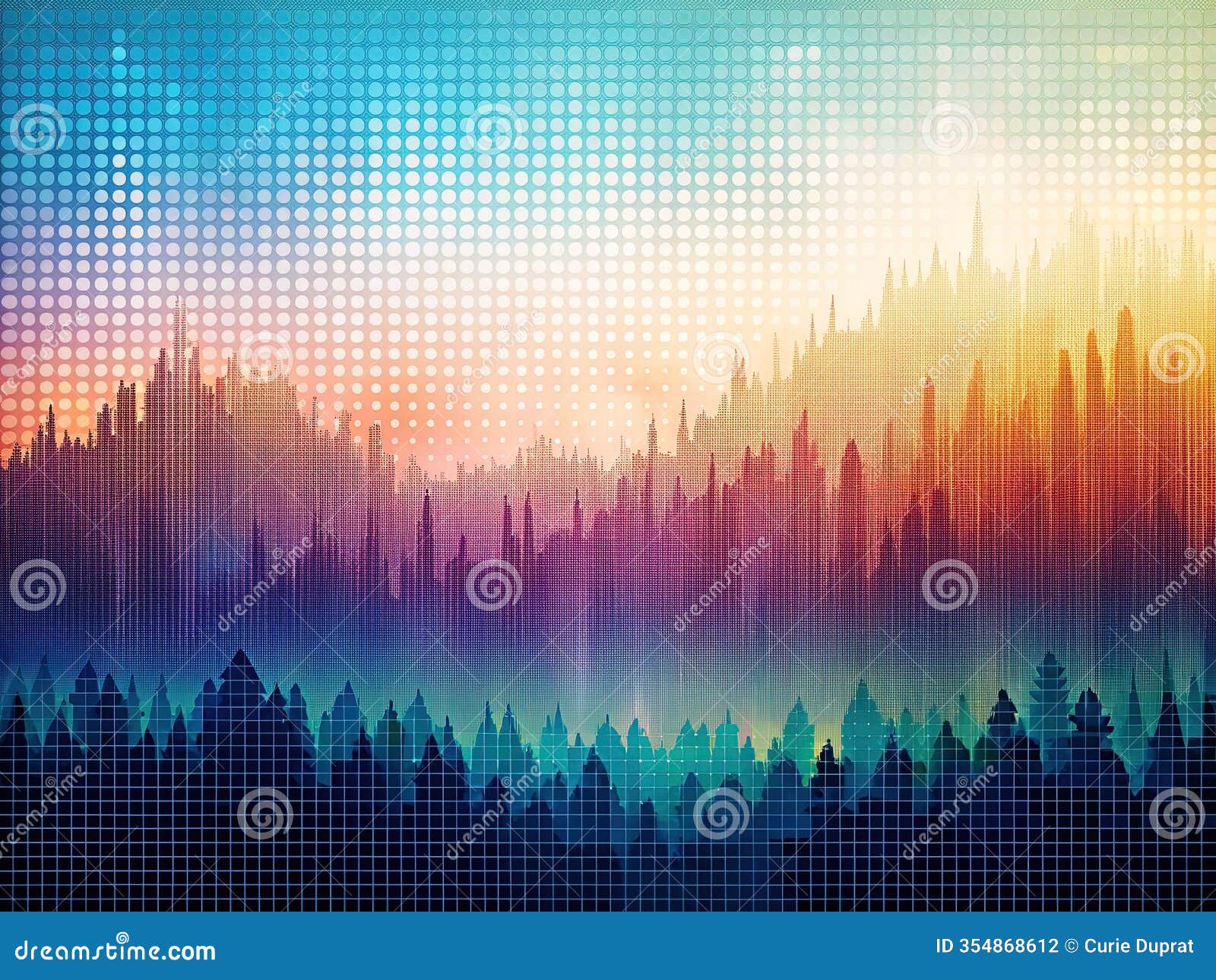 Stunning Abstract Pixel Art Gradient Background Loop Animation Seamless ...