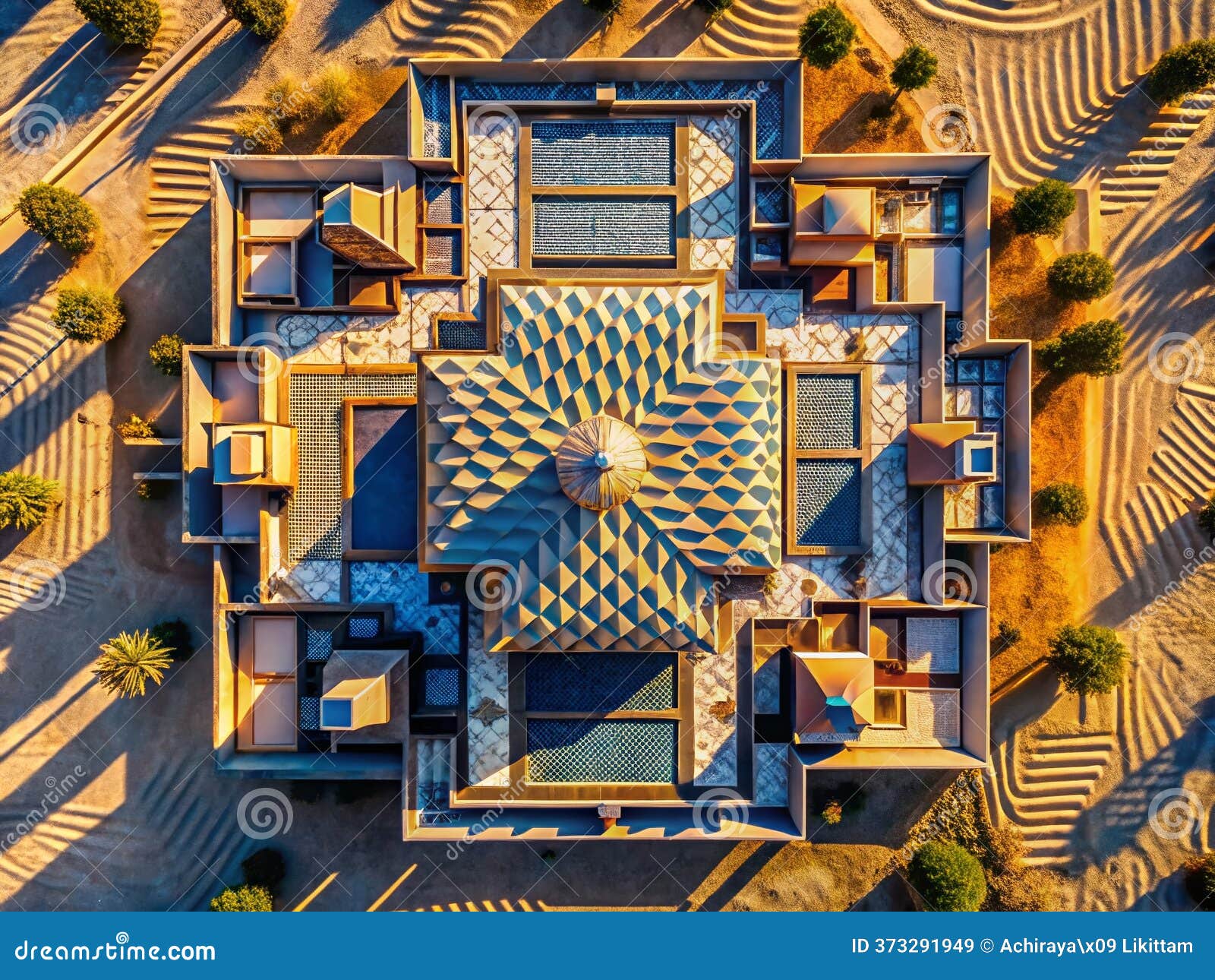 Geometric Illusions Background Vector Illustration | CartoonDealer.com ...