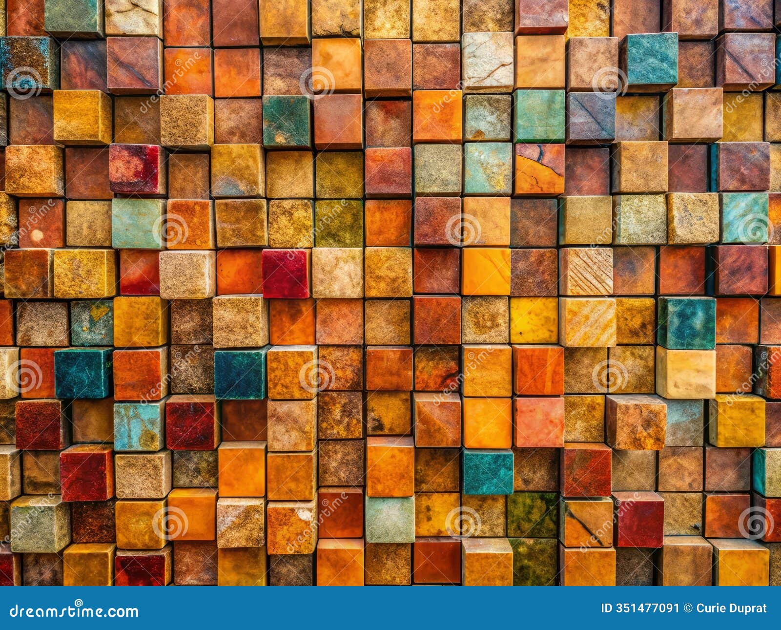 Stunning Aerial Perspective of Geometric Stone Tile Patterns Diverse ...