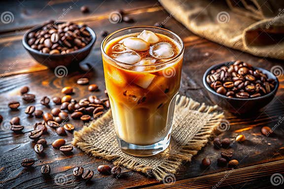 A Stunning AI-Generated Visual of Iced Coffee: a Conceptual Exploration ...