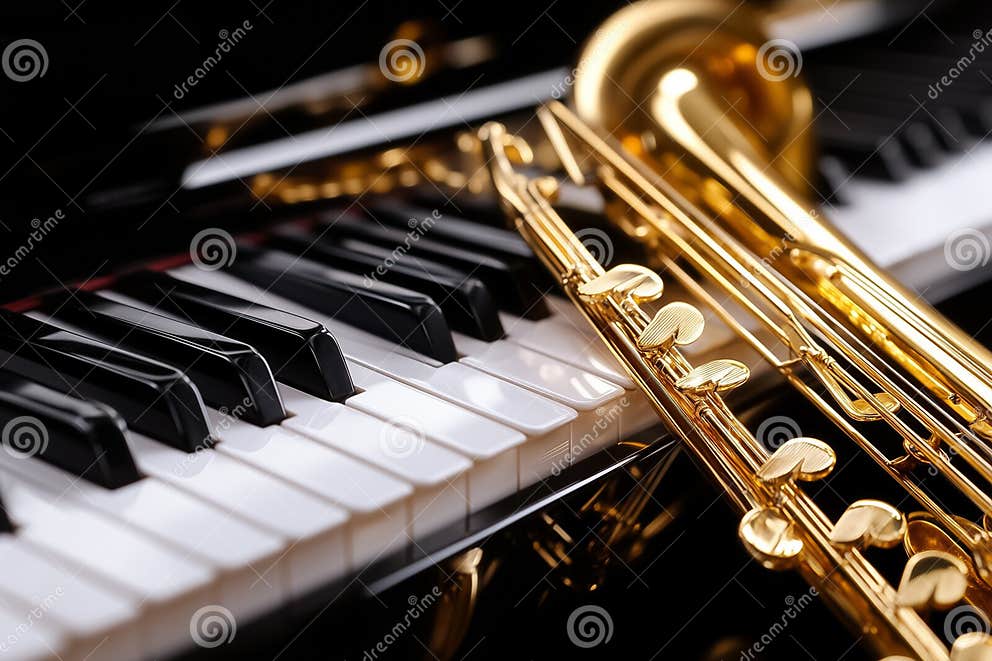 A Stunning Array of Musical Notes Flows Together from Various ...