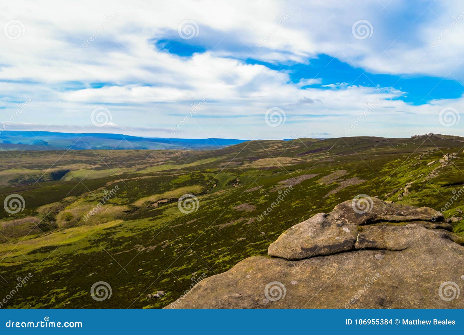Stunning Back Tor, Overlooking the Beautiful Upper Derwent Valley, Peak ...