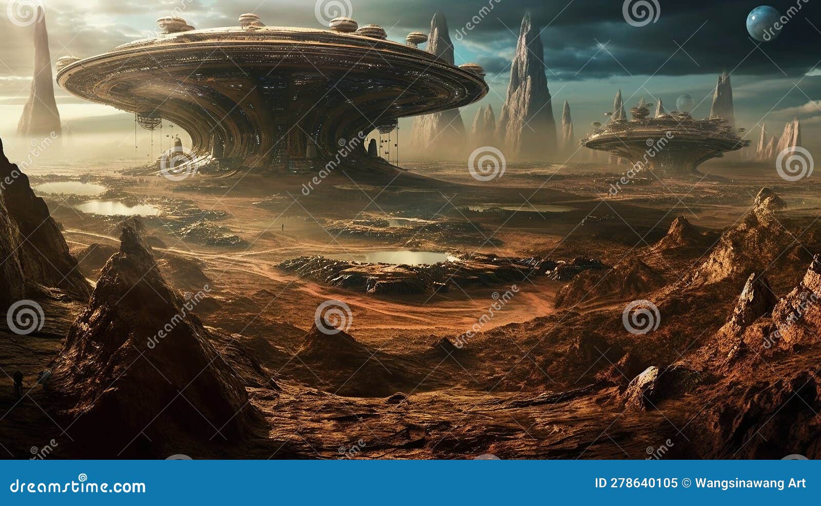 Stunning Beautiful Exotic Alien , Generated Ai Image Stock Illustration ...