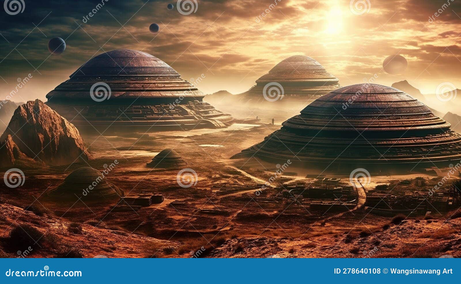 Stunning Beautiful Exotic Alien , Generated Ai Image Stock Illustration ...
