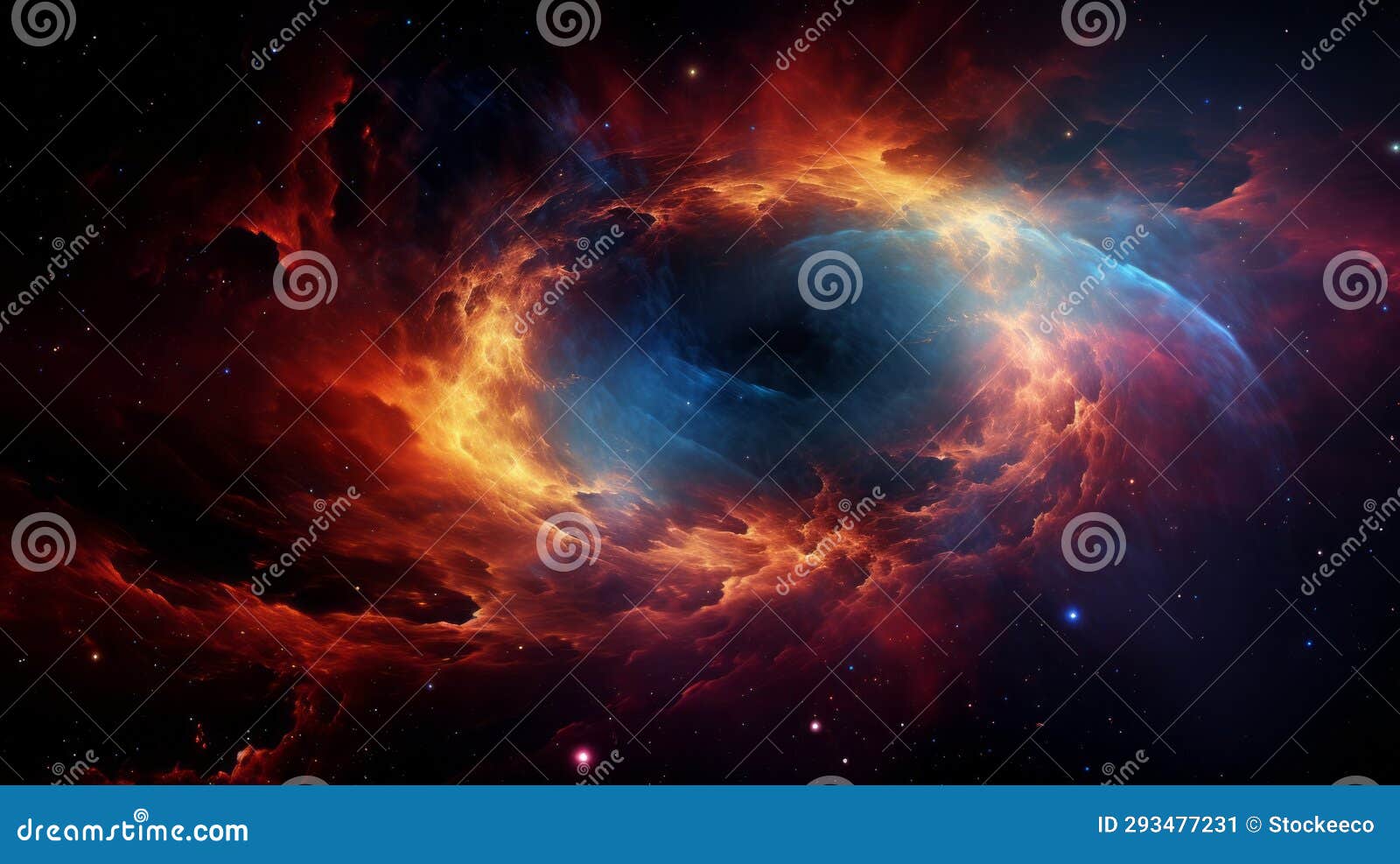 Stunning Black Hole Nebula: a Hyper-detailed Space Vortex Stock ...