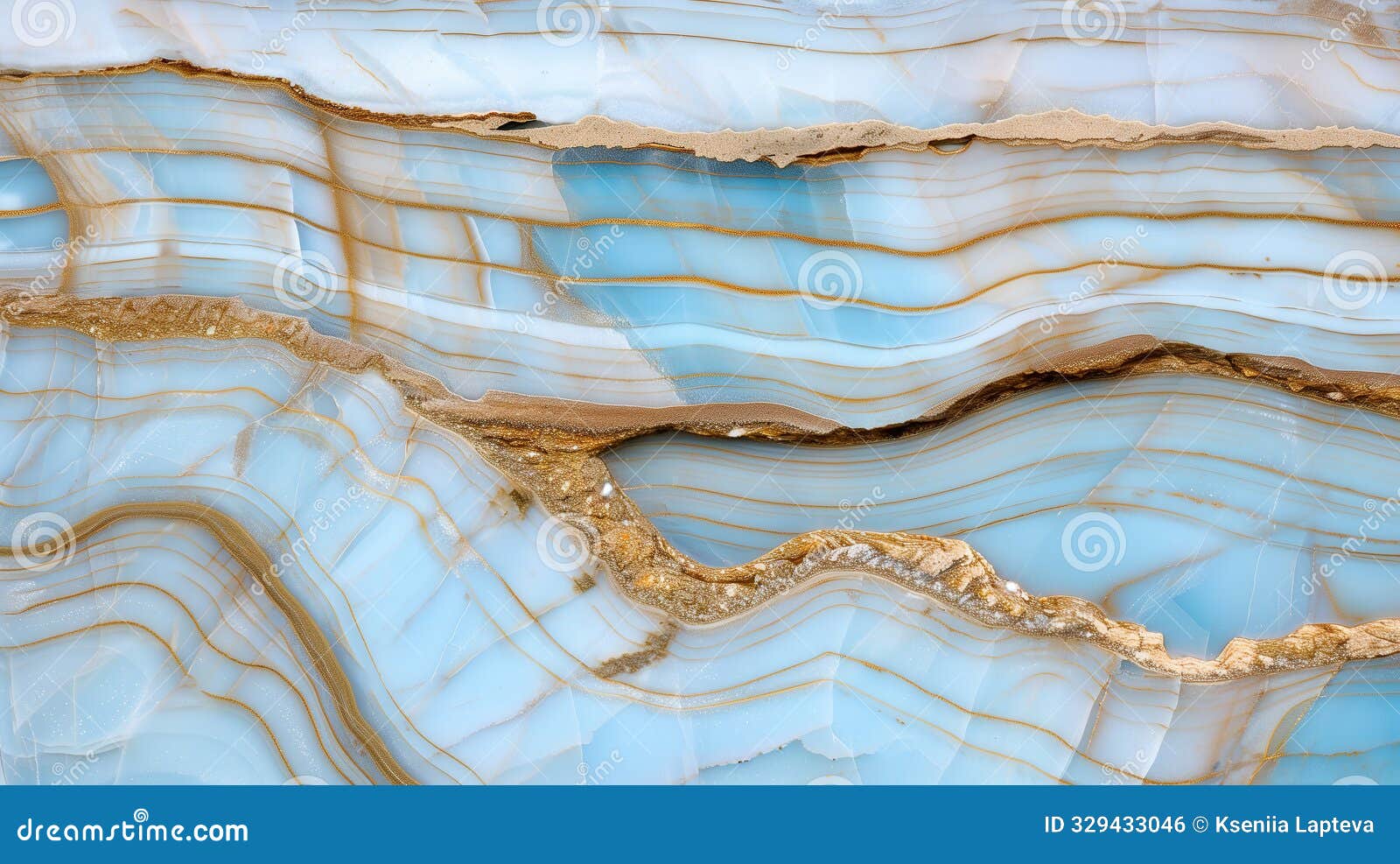 Beautiful Blue Marble Texture with Golden Veins and Striking Patterns ...