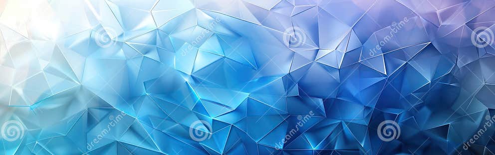 Blue Triangular Gradient Abstract Background for Website & Print Design ...