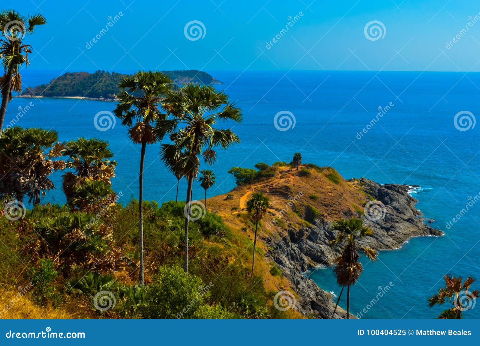 The Stunning Cape Promthep, Phuket, Thailand Stock Image - Image of ...