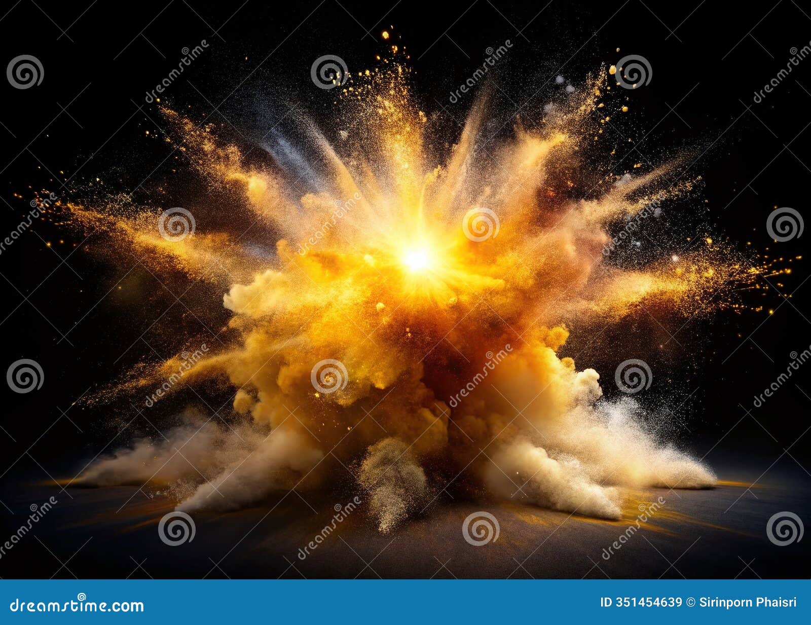 Stunning Cinematic Dust Explosion Dramatic 4K Rays Exploding Against a ...