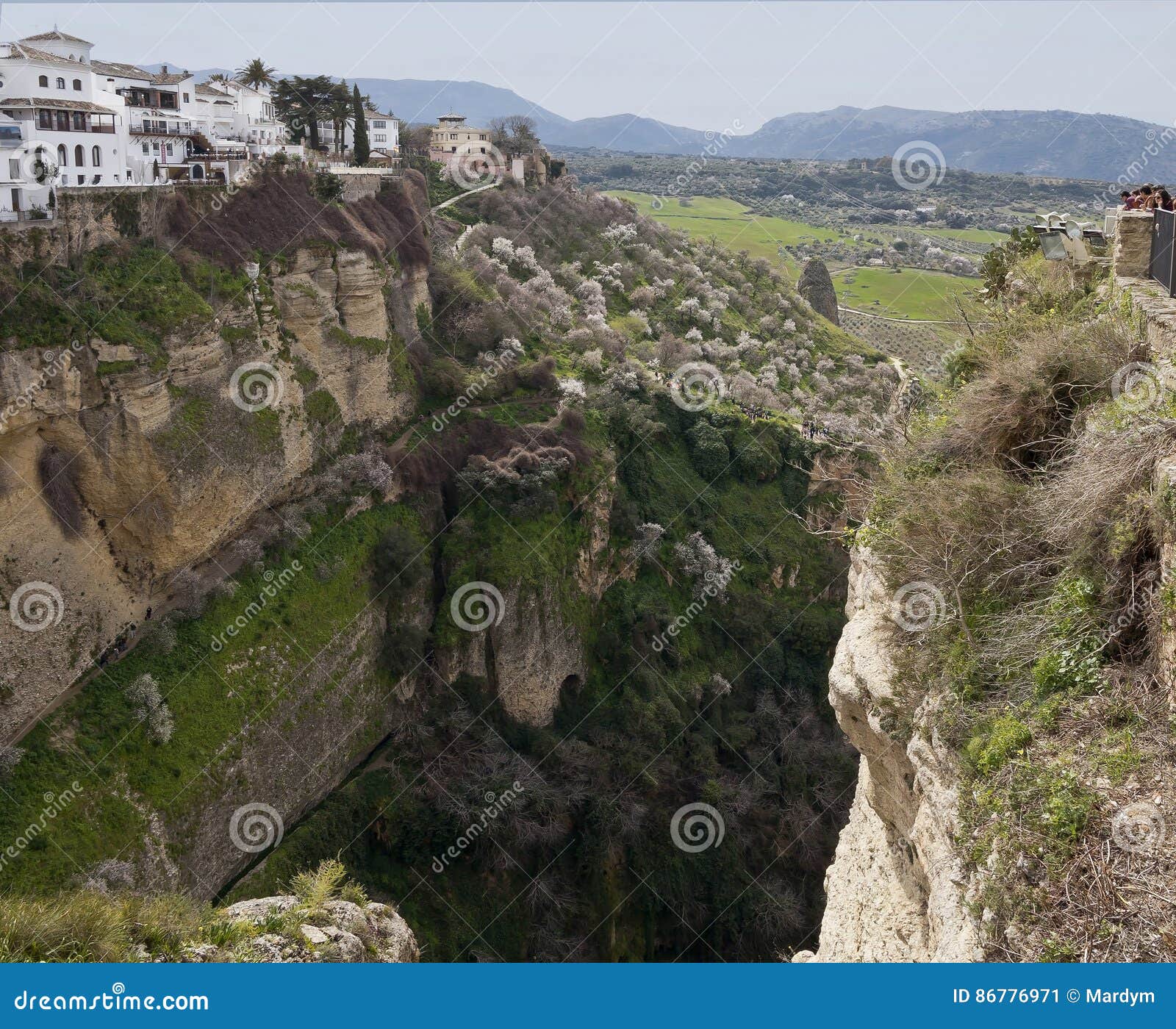 Stunning Cliffside City of Ronda Editorial Photo - Image of renaissance ...