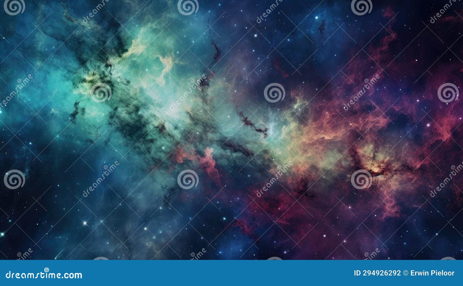 Stunning Cosmic Backdrop for Artistic Ideas Stock Illustration ...