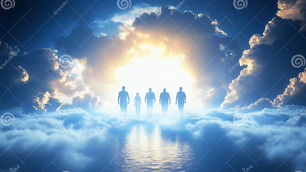Family Spirit after Death in Heaven Going through a Portal ...