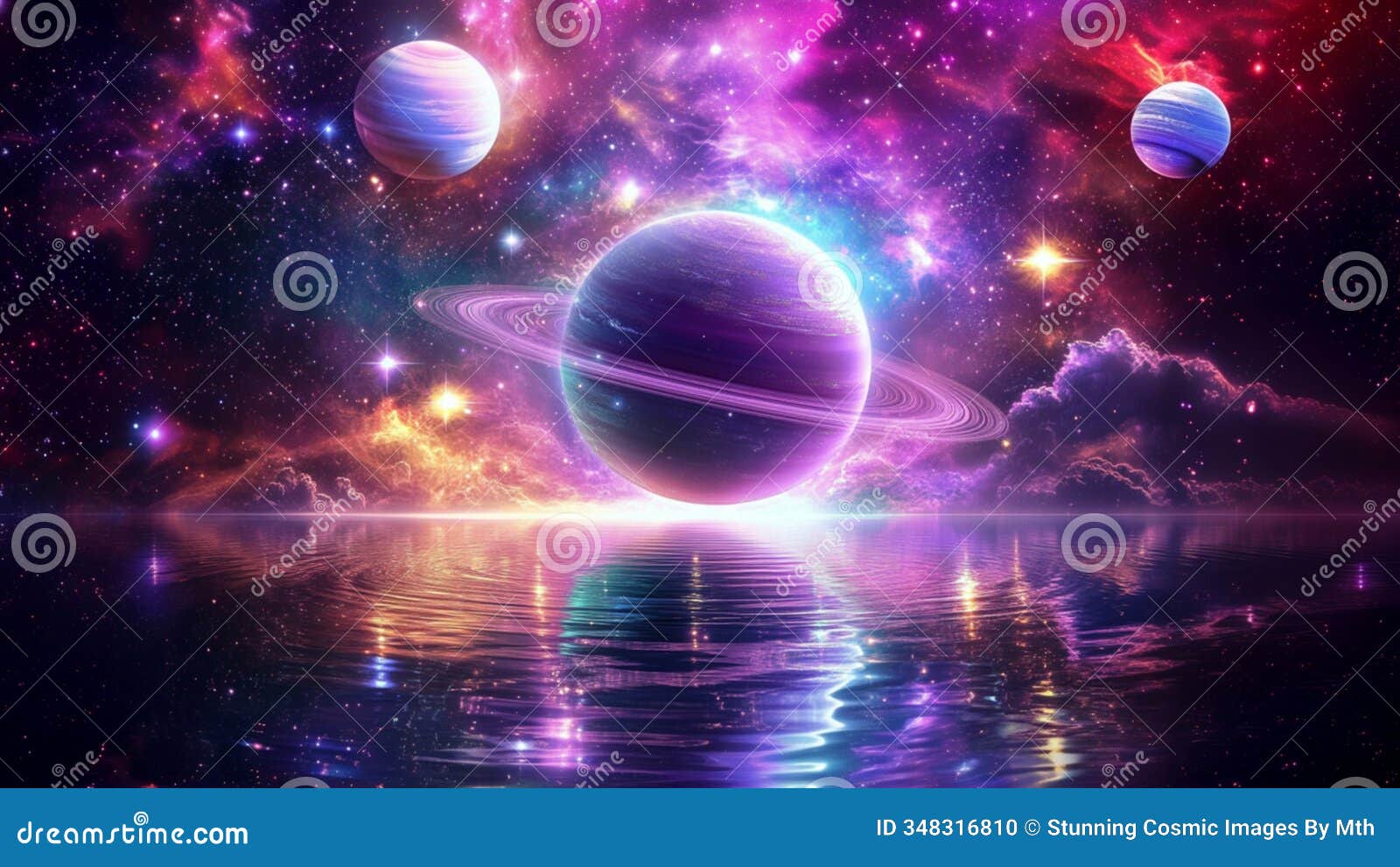 Cosmic Purple Backdrop. Soft Gradient Sky With Stars. Magic Starry ...