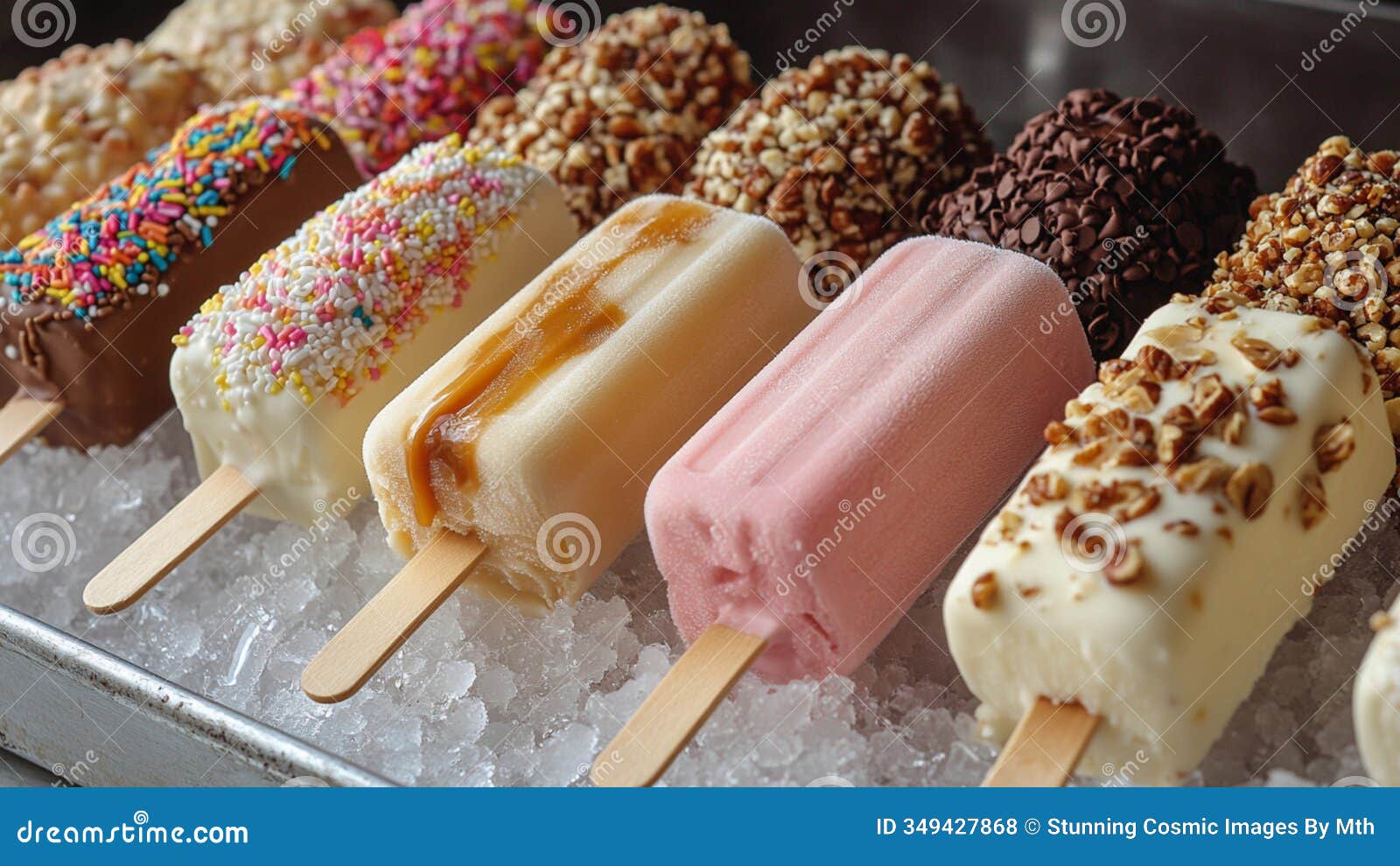Delicious, Creamy and Colorful Chocolate Covered Popsicles Desserts ...