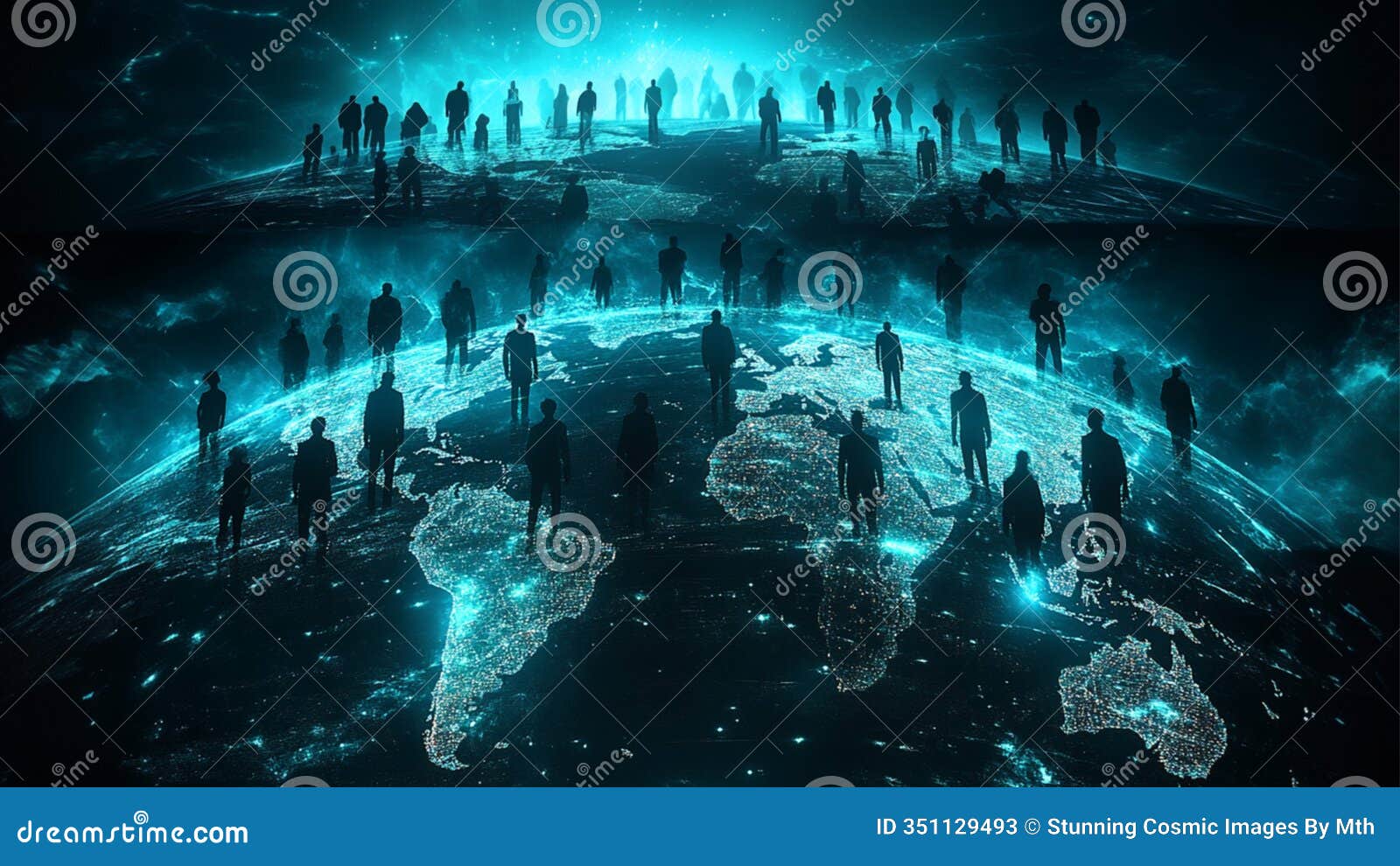 Global International Matrix People Globally Humanity Symbol Worldwide ...