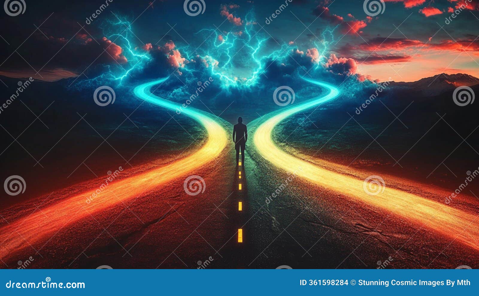 Colorful Ramification With Roses Nature Design Stock Illustration ...