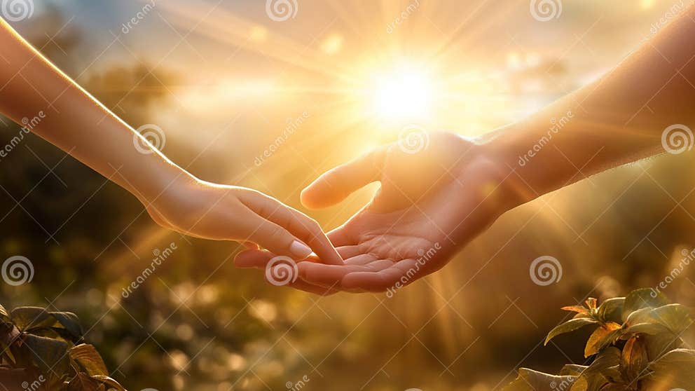 Helping Hand Touching Giving Assistance Aid, Charity (Kindness ...