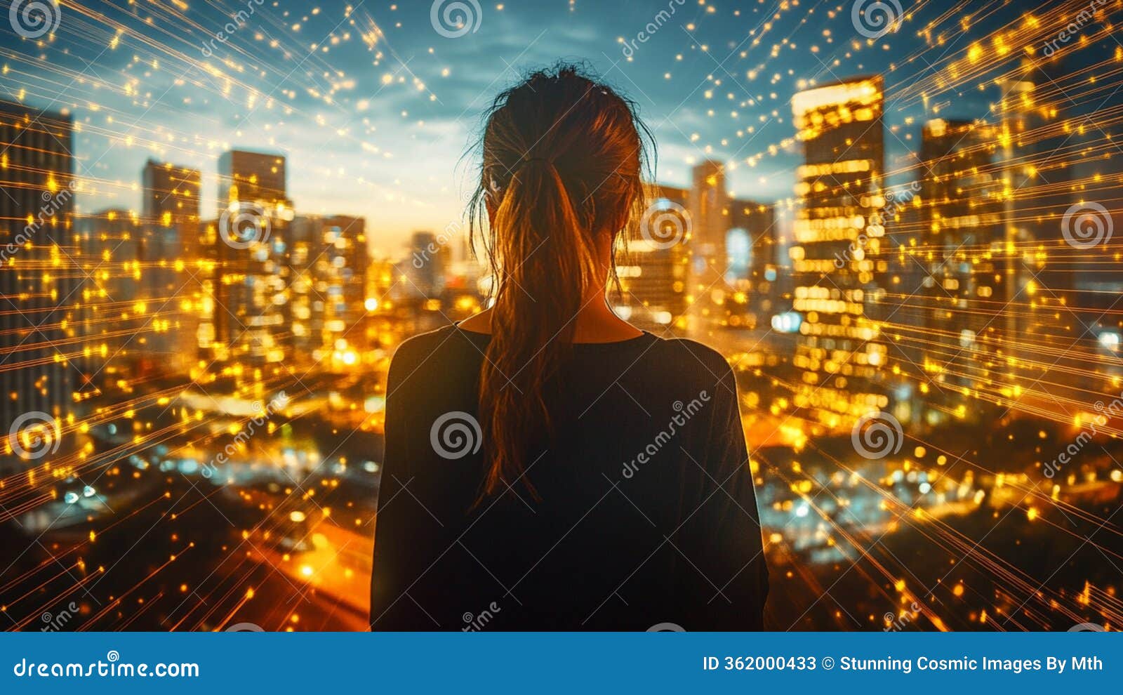 A Clairvoyant Psychic Woman Using Her Extrasensory Intuition, Sixth ...