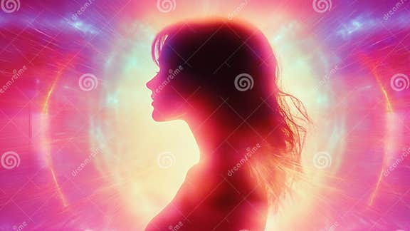 A Clairvoyant Psychic Woman Using Her Extrasensory Intuition, Sixth ...