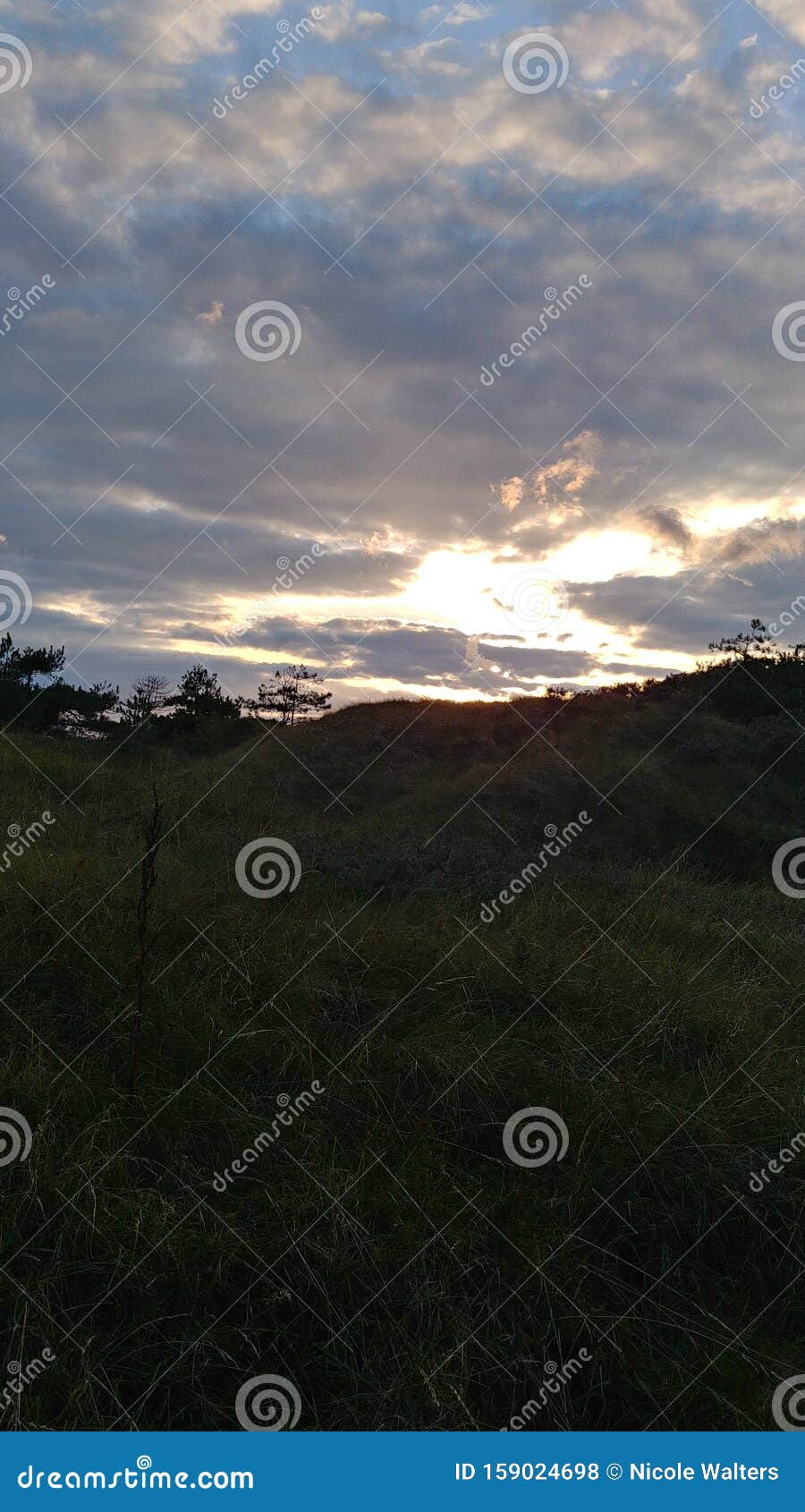 Stunning Country View Amazing Sky Stock Photo - Image of country ...