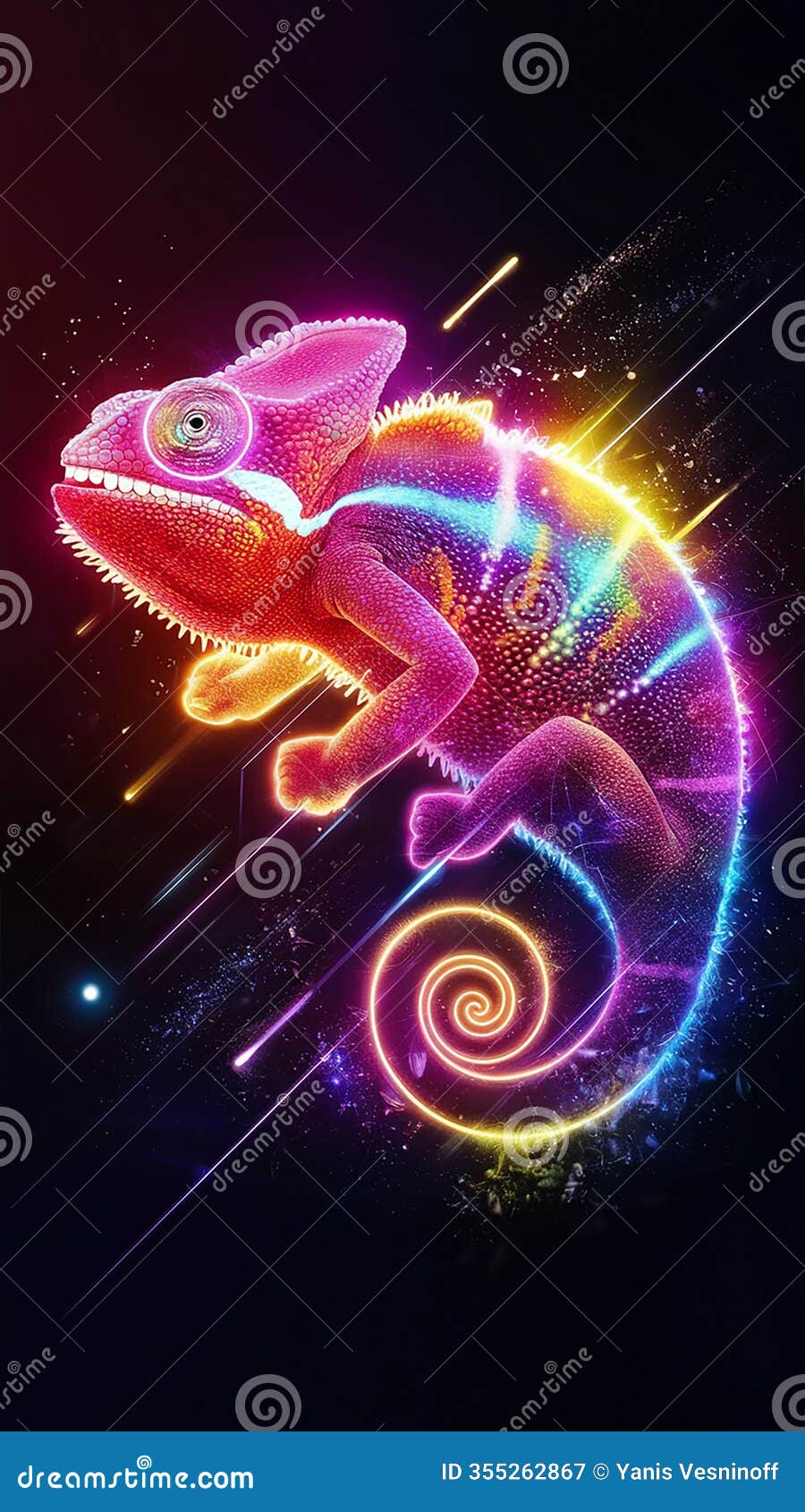 This Stunning 3D Hologram Laser Exploded Design Features a Vibrant and ...