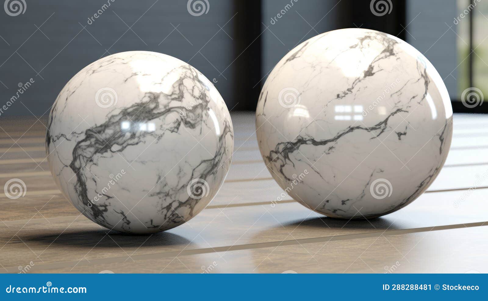 Modern and Sleek Marble Eggs with Realistic Details Stock Illustration ...