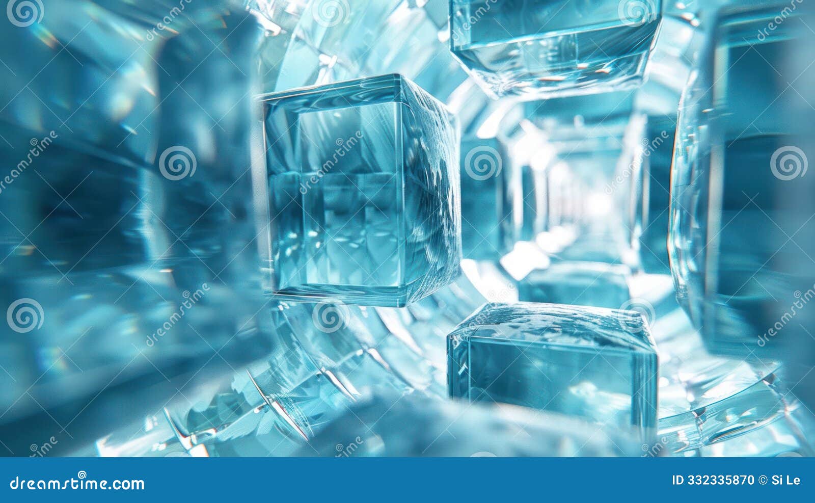 Rotating Blocks, Optical Illusion, Vector Illustration Pattern ...