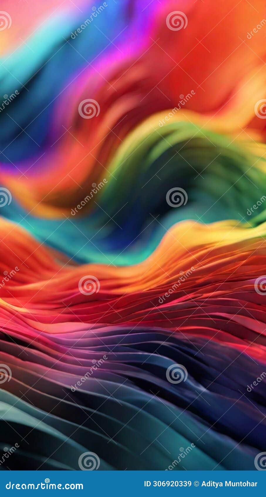 Generative Ai, Stunning 3d Rendering Background of Abstract Multi ...