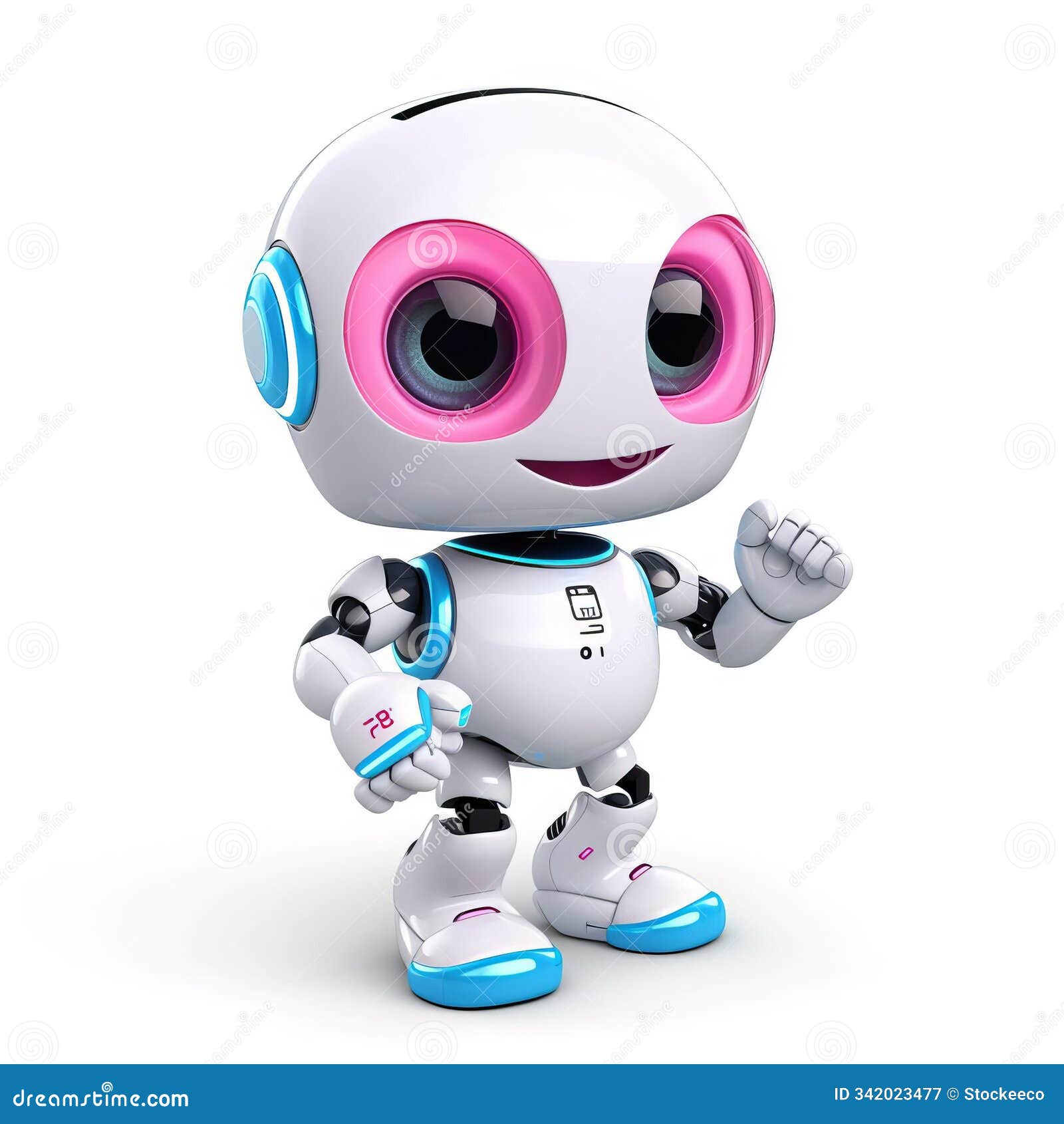 Stunning 3d Rendering of Chatbot on White Background Design Stock ...