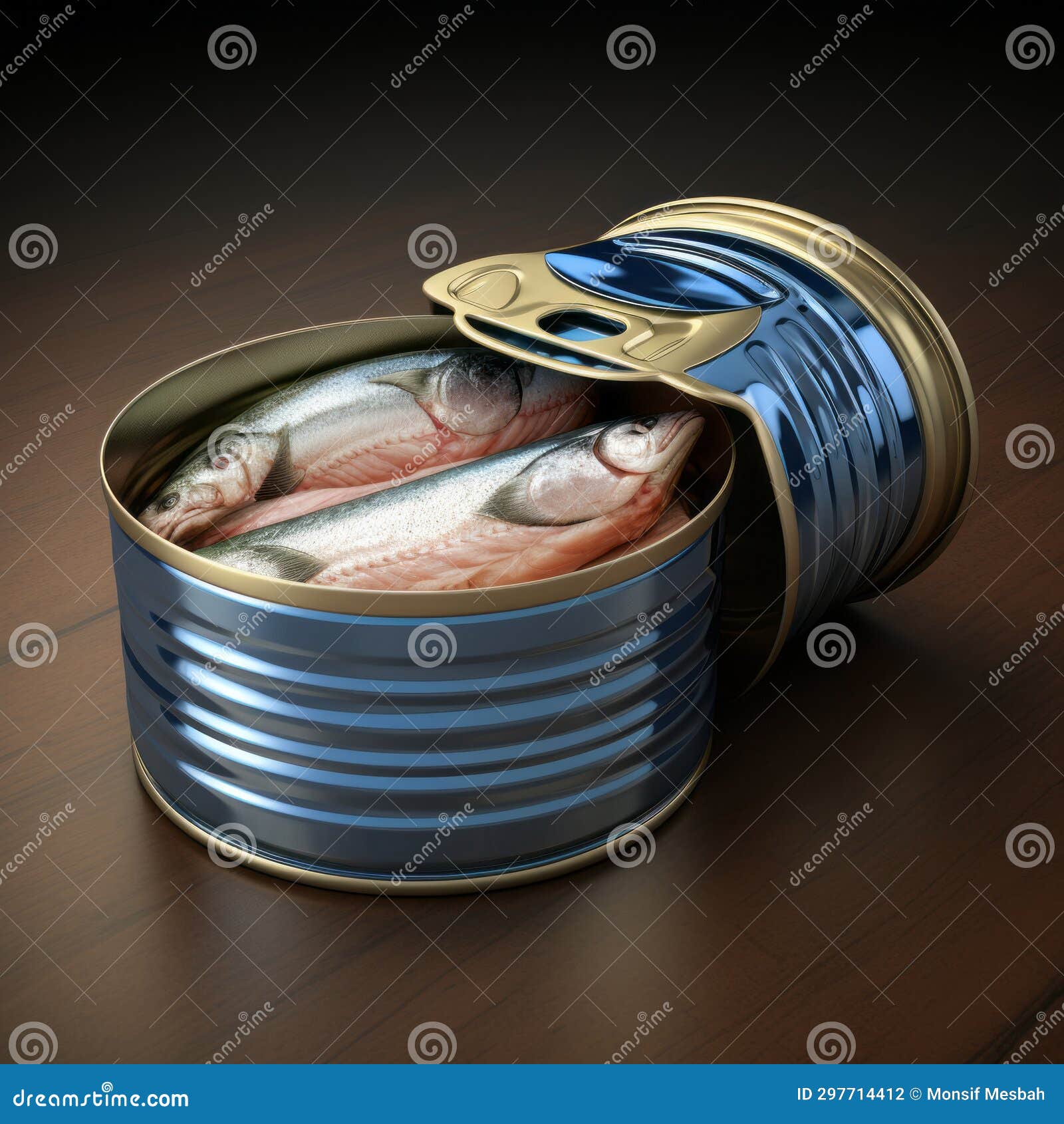 Stunning 3D Rendering of a Tuna Can: Unveiling Art in Everyday Objects ...
