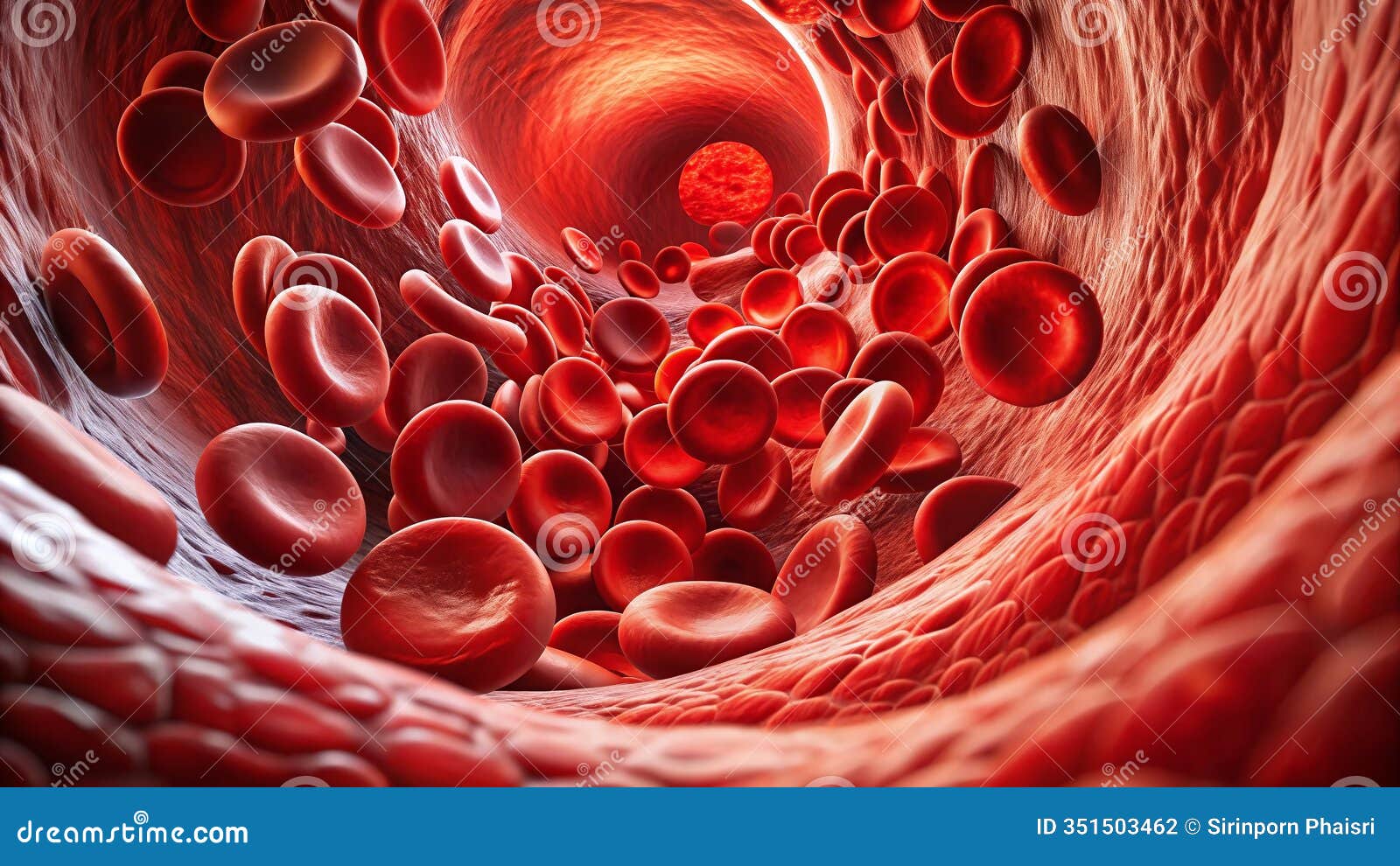 A Stunning 3D Visualization of Blood Flow Exploring the Intricate ...