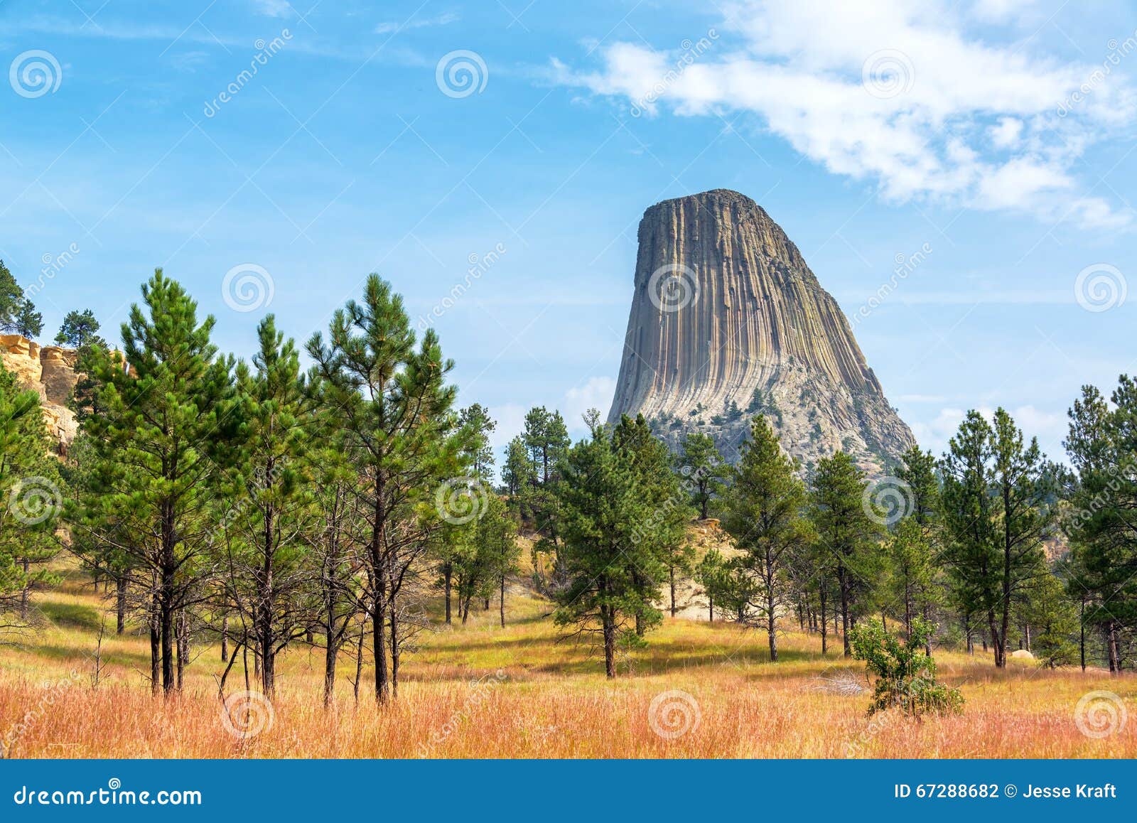Stunning Devils Tower stock photo. Image of outdoors - 67288682
