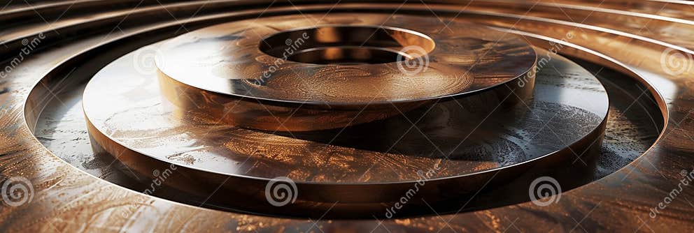 A Stunning Display of Concentric Circles and Angular Shapes Perfectly ...