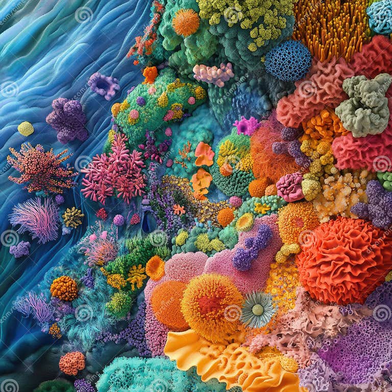 Stunning Display of Vibrant Bacteria Forms and Textures Highlighting ...