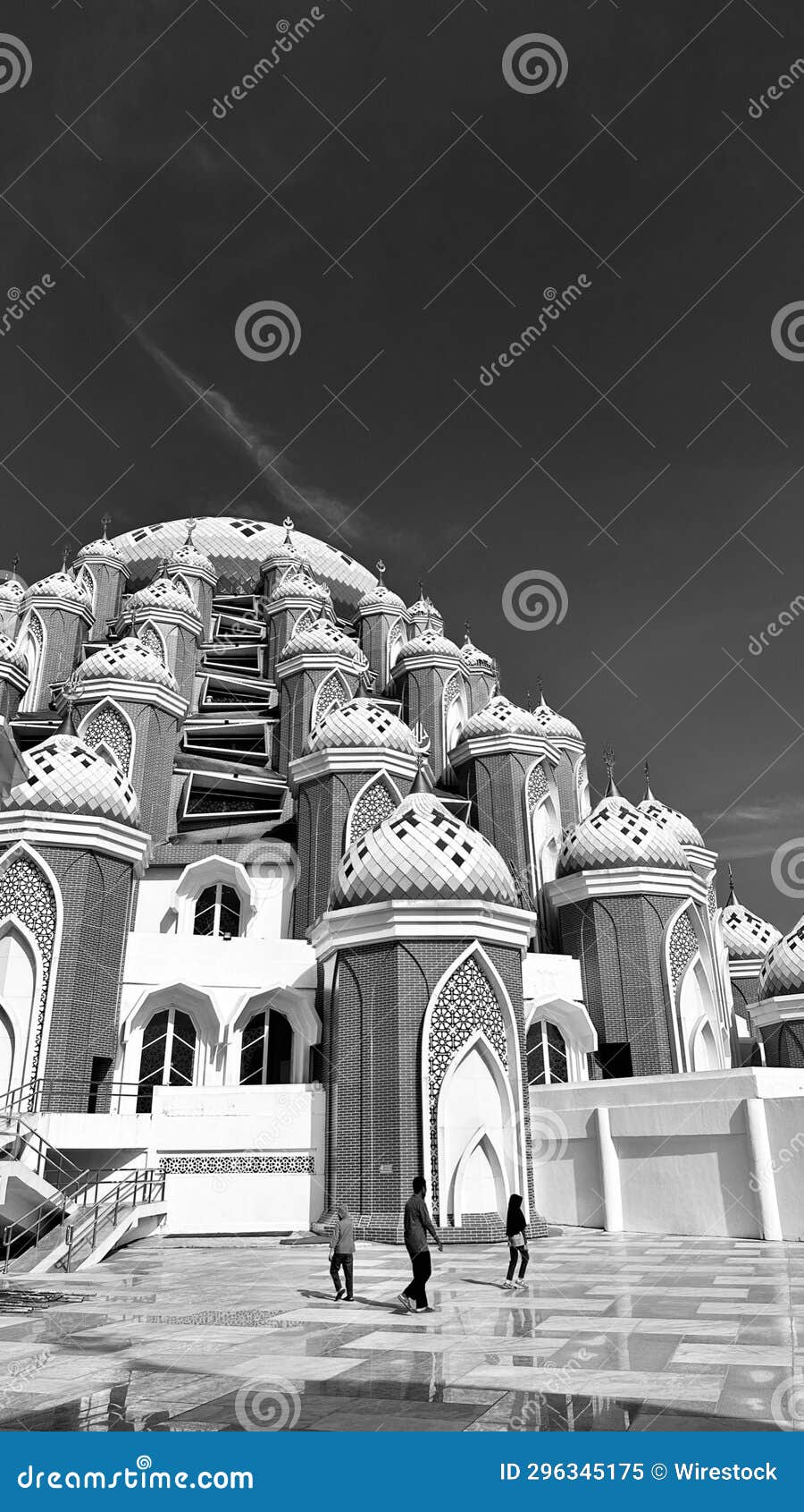 Stunning 99 Dome Mosque in Makassar, Indonesia Editorial Image - Image ...