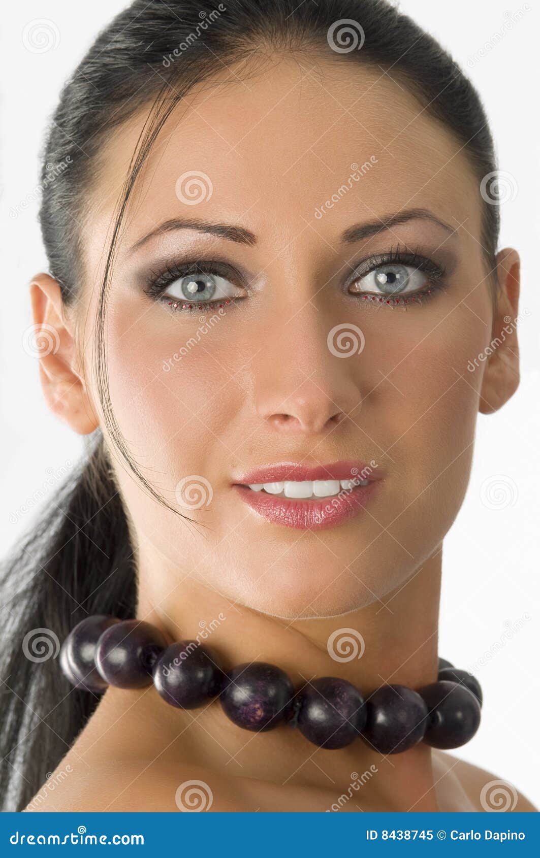 Stunning Eyes Beautiful Face Stock Image - Image of caucasian, blue ...