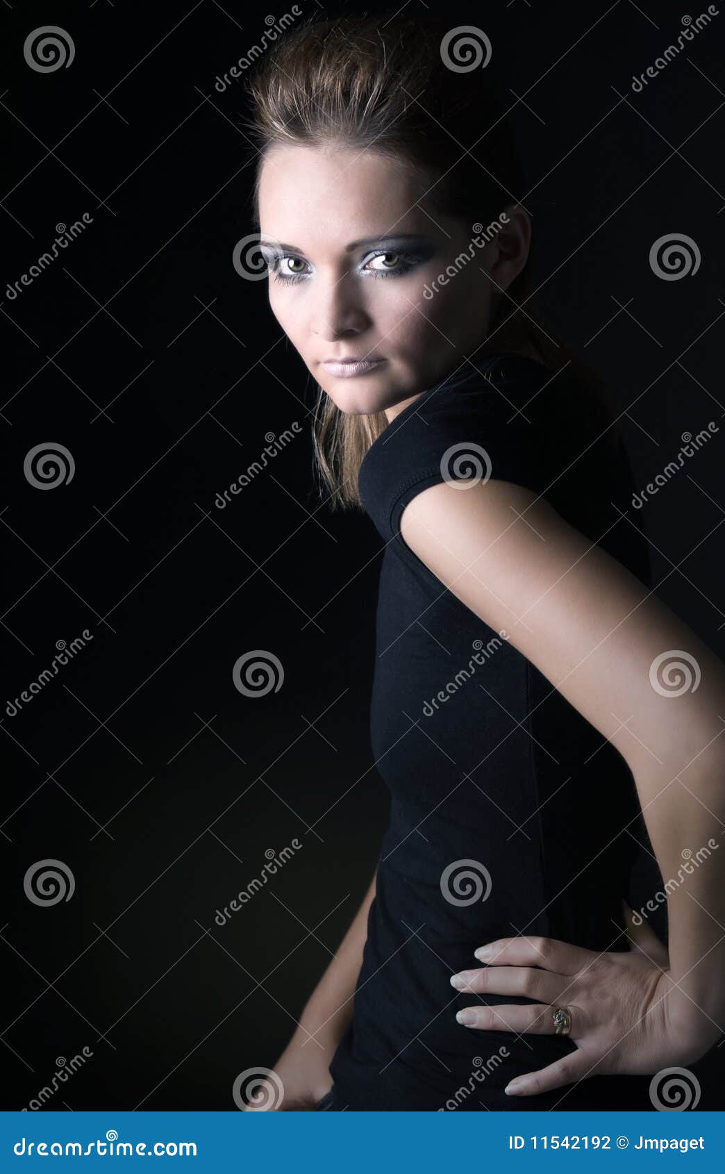 Stunning Fashion Model stock photo. Image of positive - 11542192