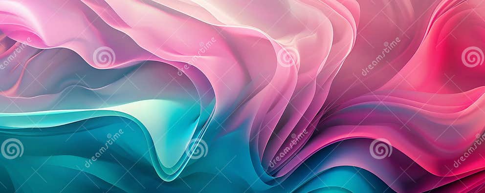 A Stunning Gradient Wave Pattern with Smooth, Undulating Curves ...