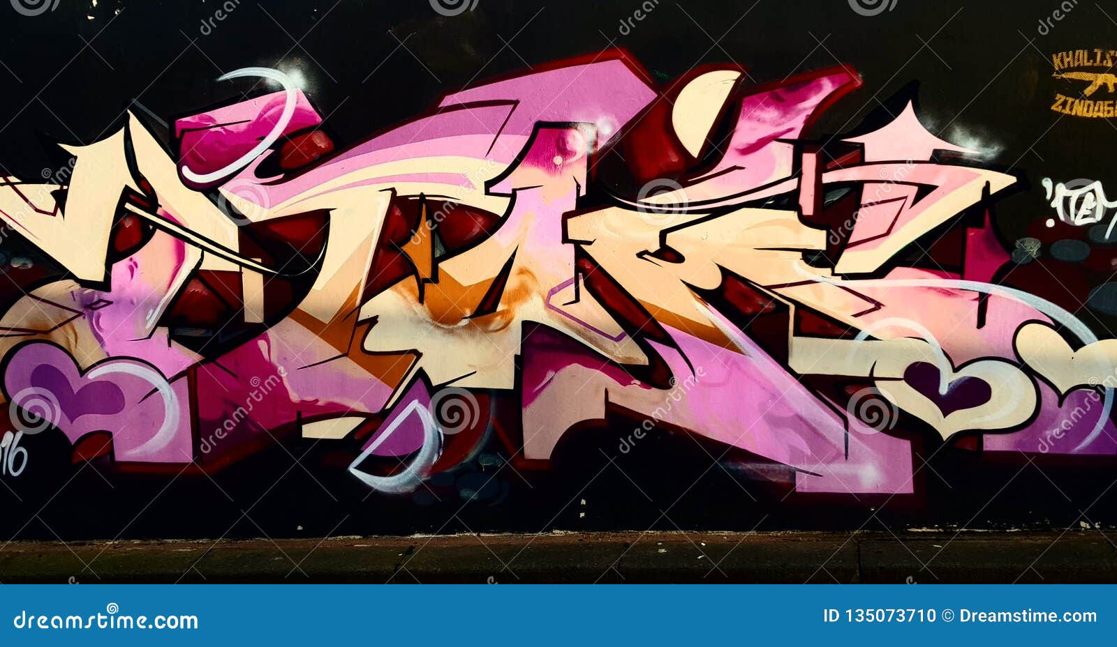Stunning Graffiti this Work is Just Stunning Editorial Image - Image of ...