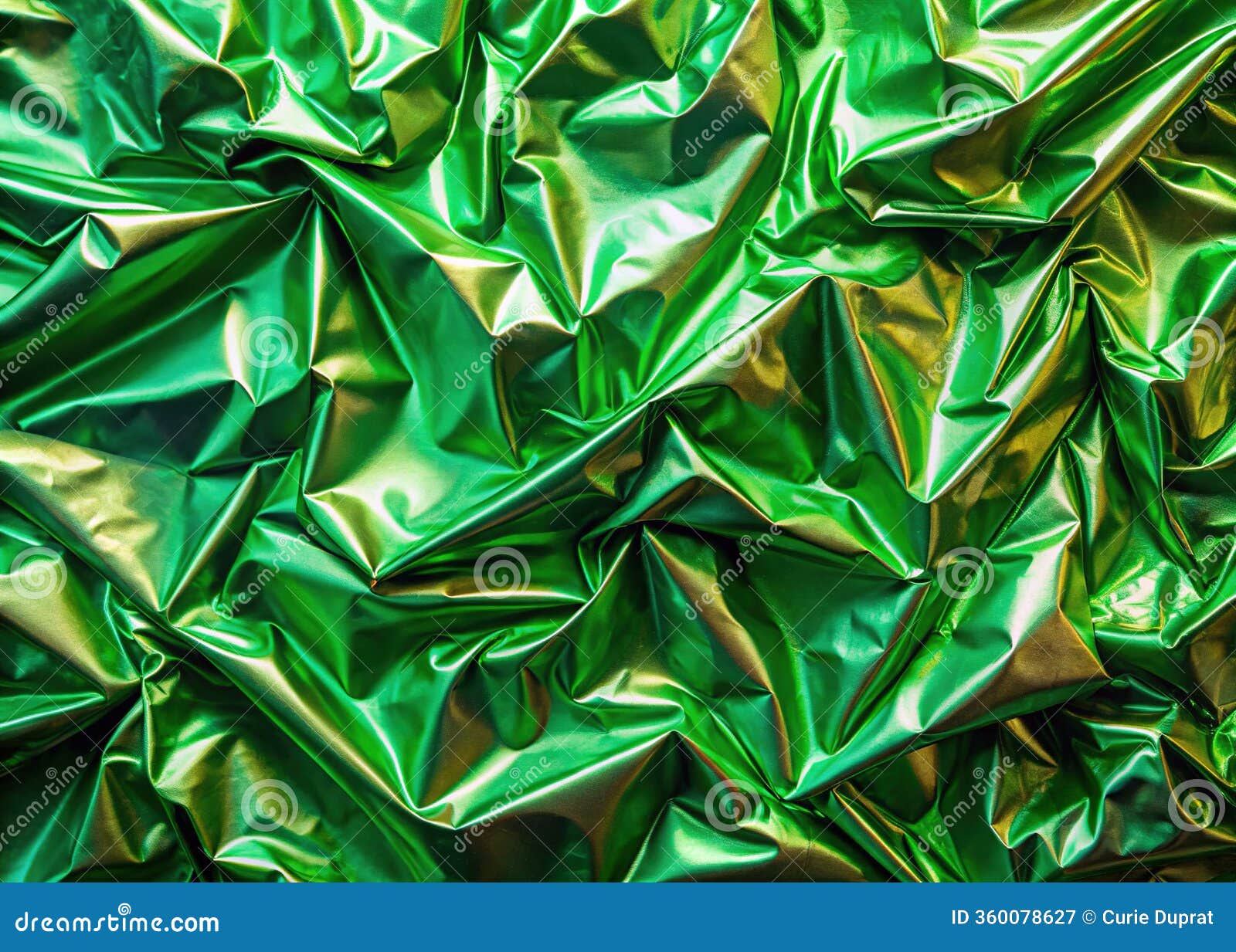 Stunning Green Crinkled Metallic Foil Sheet a Versatile Texture ...