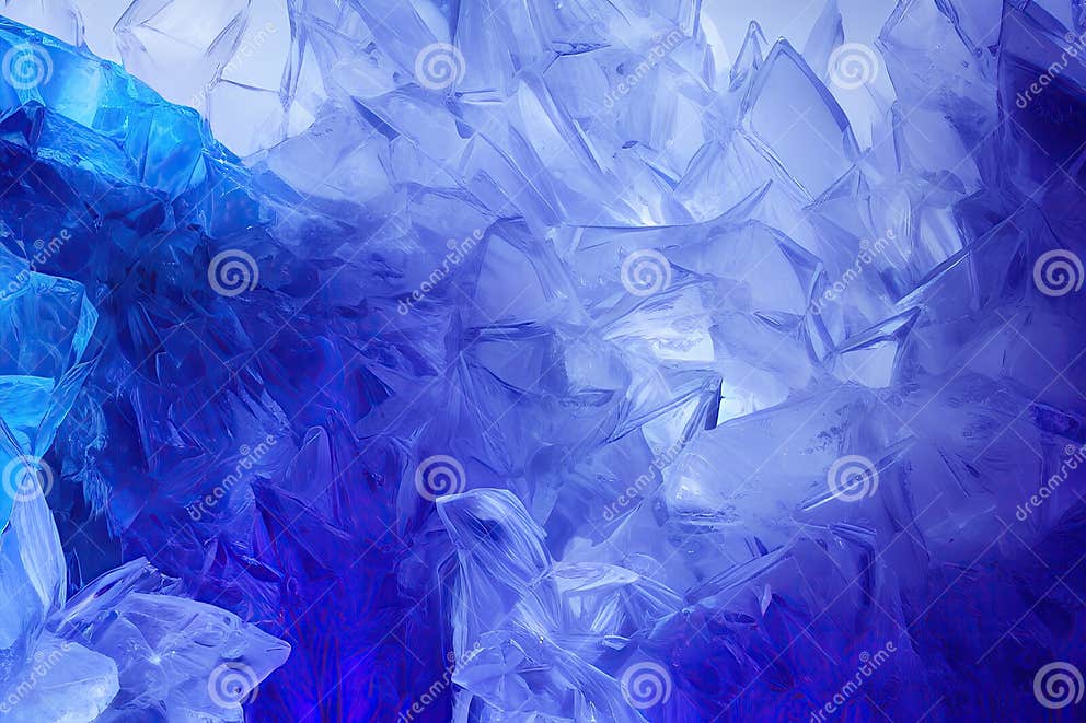 Stunning Ice Blue and Purple Abstract Background Stock Illustration ...