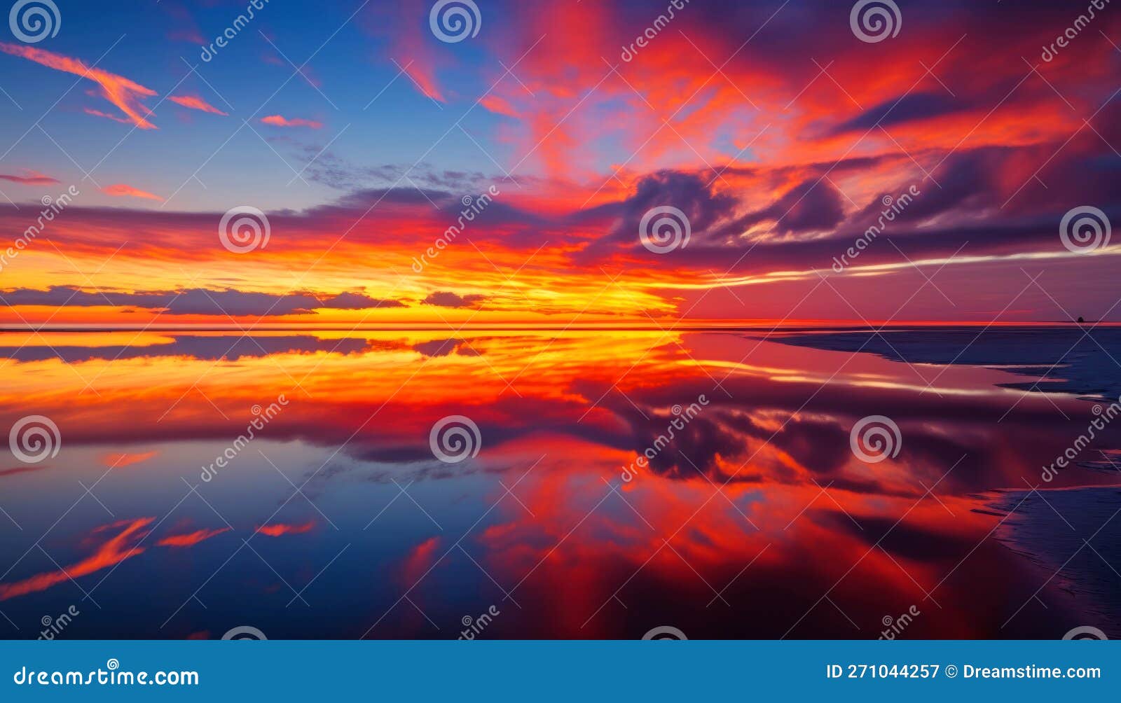 This Stunning Image Captures the Dramatic Beauty of a Sunset As the Sky ...