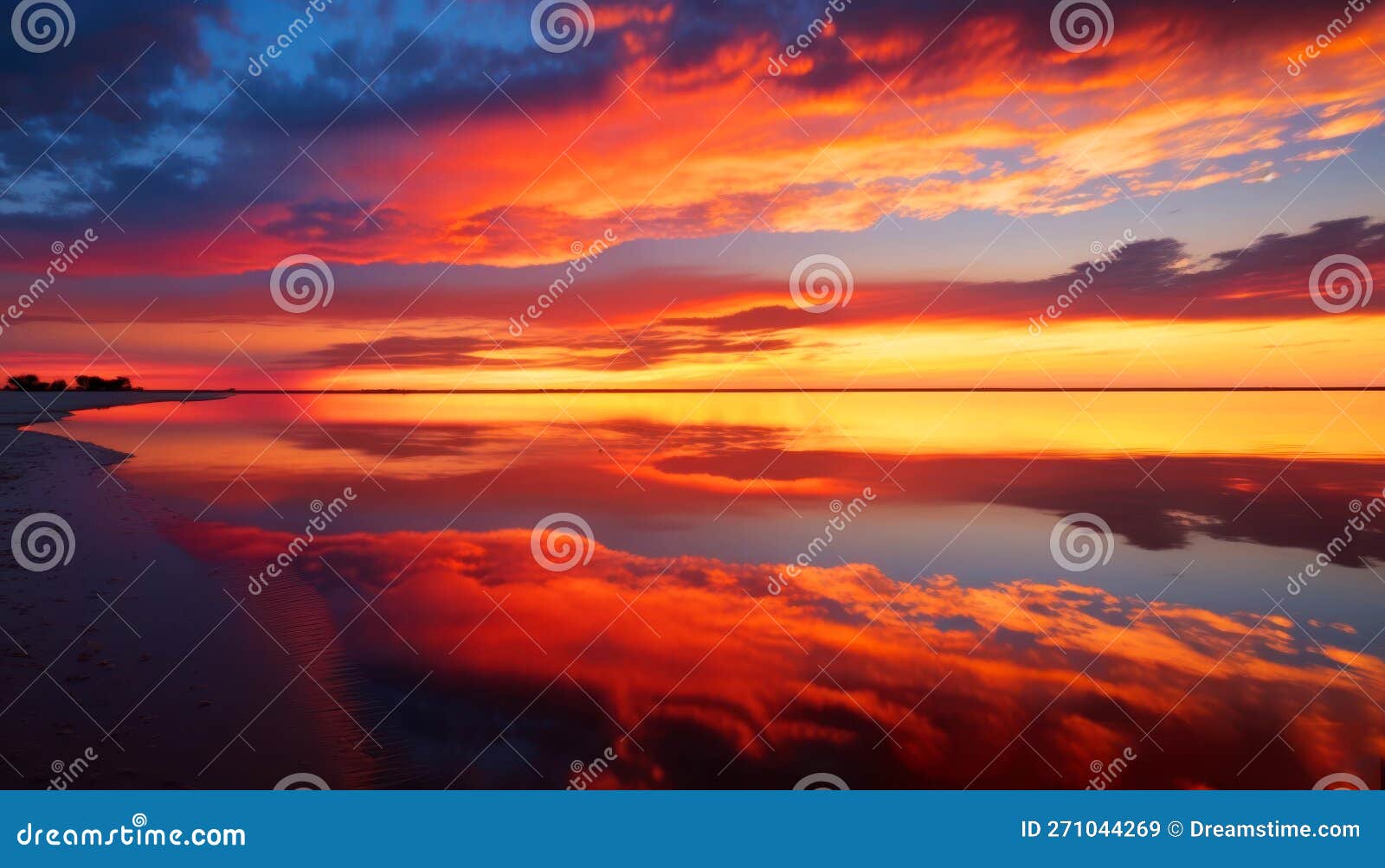 This Stunning Image Captures the Dramatic Beauty of a Sunset As the Sky ...