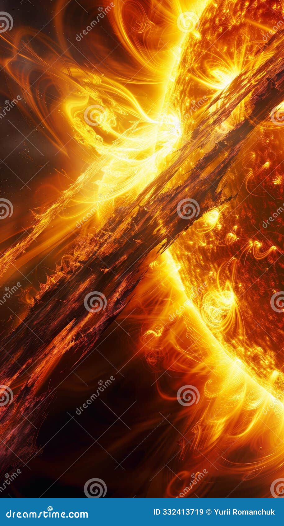 Stunning Image of the Sun S Surface Showcasing Intense Plasma Bursts ...