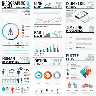 Stunning Infographic Elements Vector Set for Your Stock Vector ...